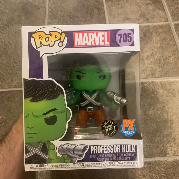 Funko | Toys | Marvel Heroes Professor Hulk 6inch Pop Vinyl Glow In The ...